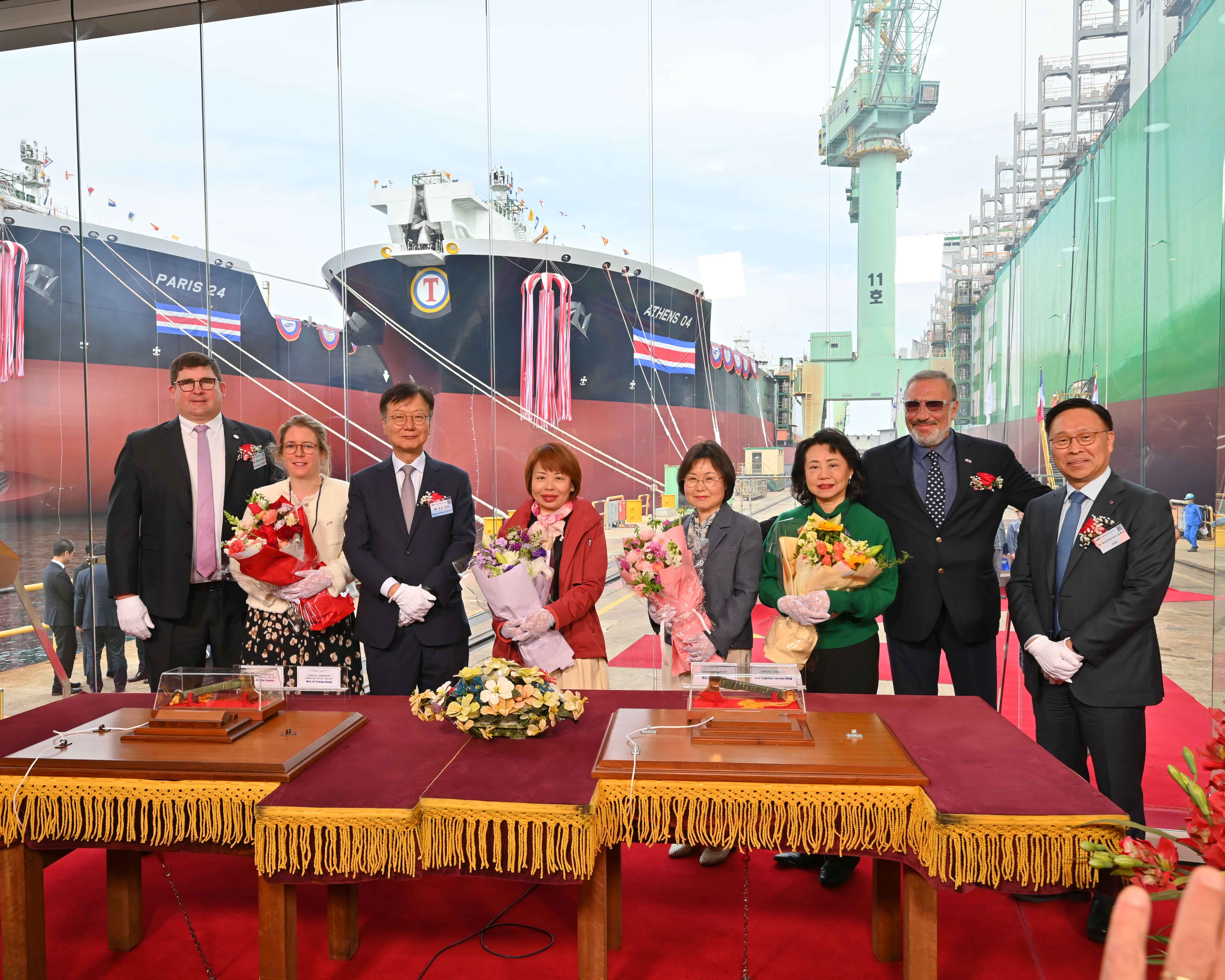 Tsakos Energy Navigation names its new shuttle tankers "Athens 04" and ...
