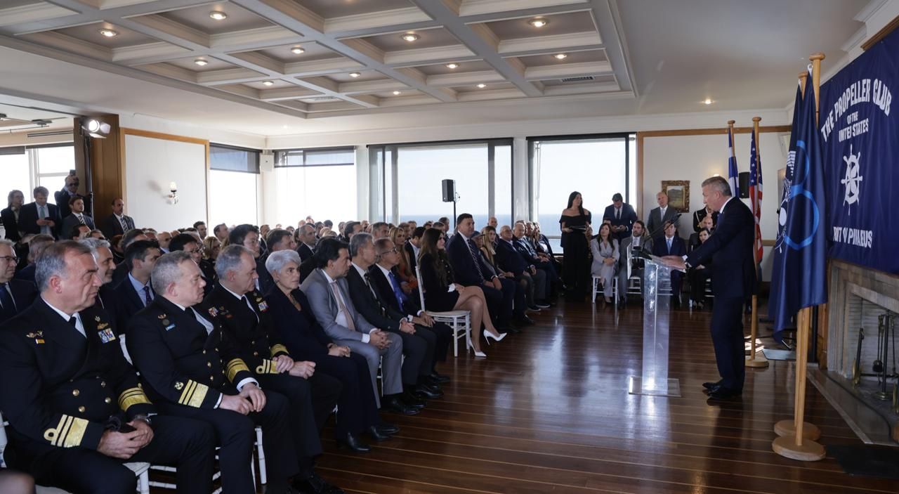 Propeller Club Port of Piraeus’ reception in honor of the U.S ...